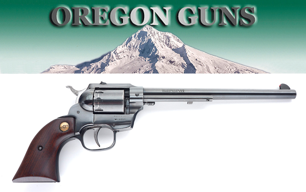 High Standard Longhorn Revolver 9-1/2 Barrel 9 Shot .22 Lr Sn# M002951 ...