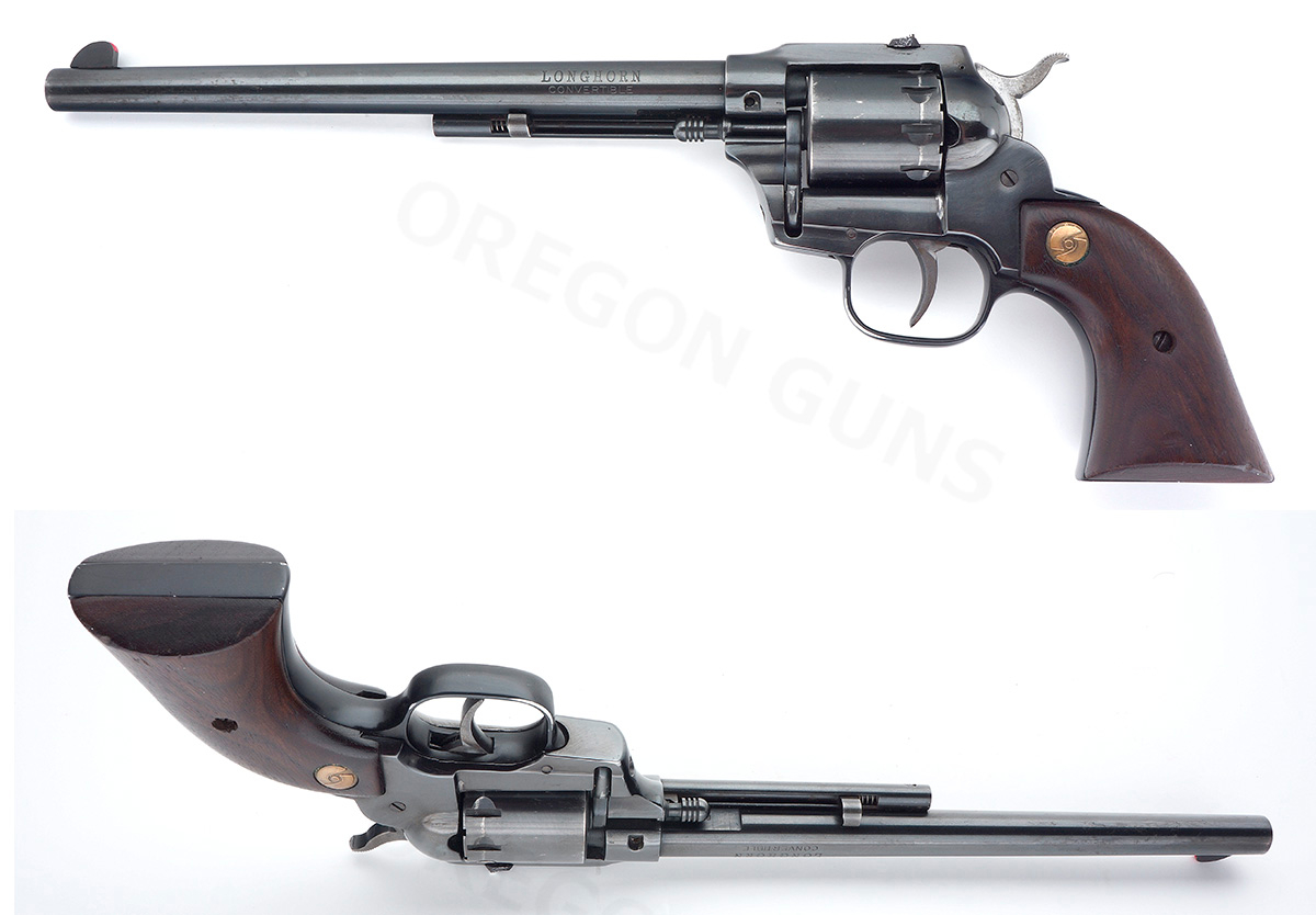 High Standard Longhorn Revolver 9-1/2 Barrel 9 Shot .22 Lr Sn# M002951 ...