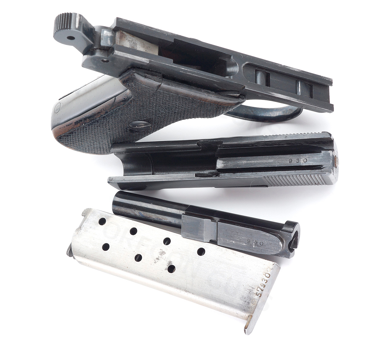 Webley & Scott Model 1908 Semi-Pistol 7.65 Mm C&R Ok Sn# 57930 .32 Auto ...