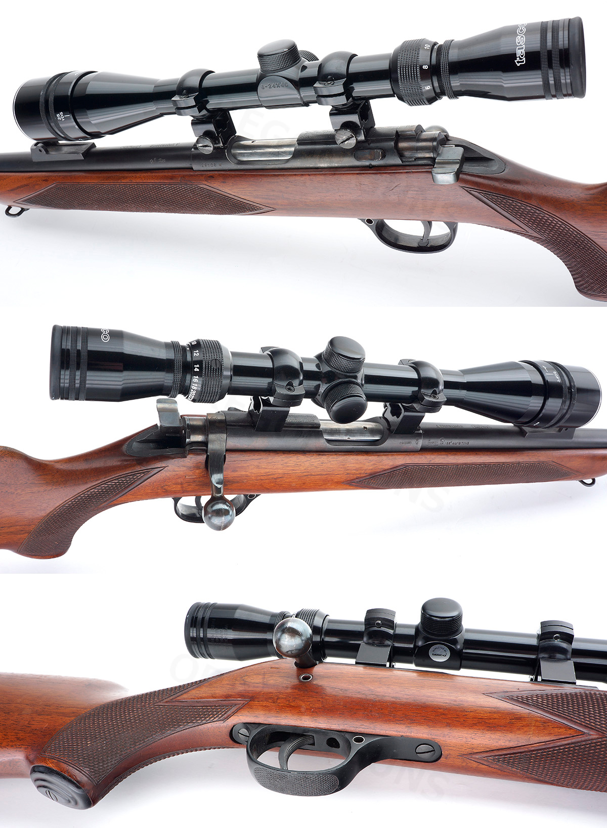 Walther Sportmodell V Single Shot Bolt Action Rifle .22 Lr With Scope ...