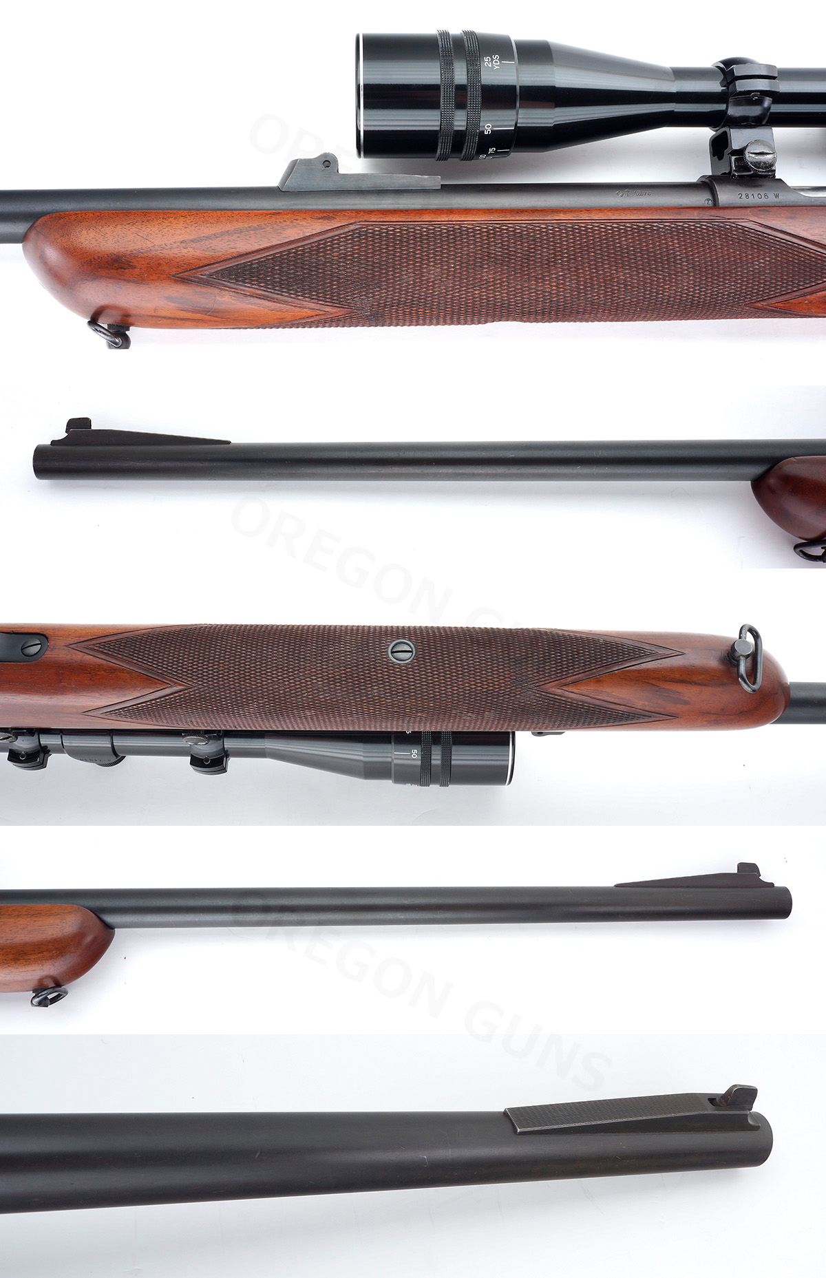 Walther Sportmodell V Single Shot Bolt Action Rifle .22 Lr With Scope ...
