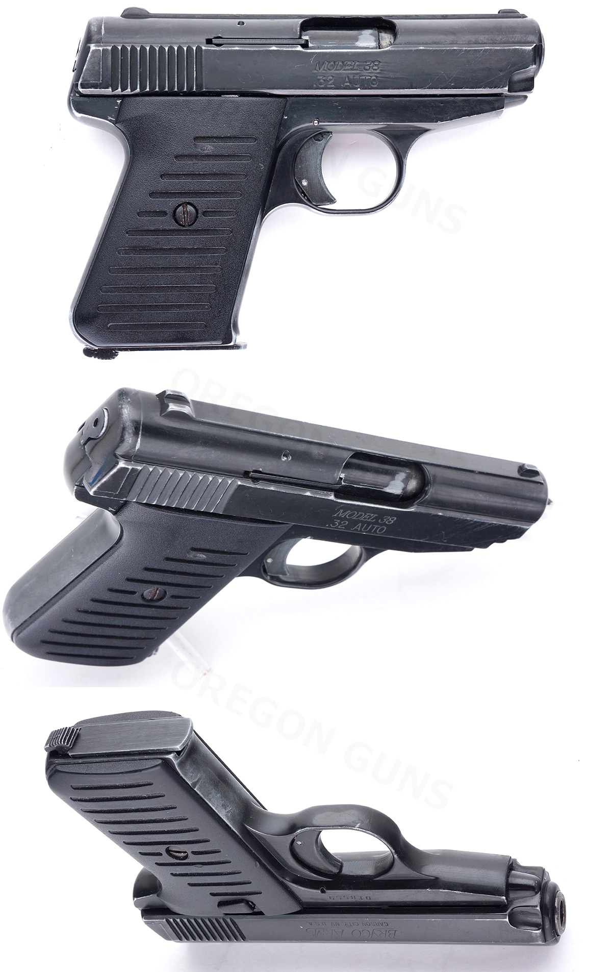 Bryco Arms Model 38 Semiauto .32 Acp Pocket Pistol Sn# 018559 .32 S&W ...
