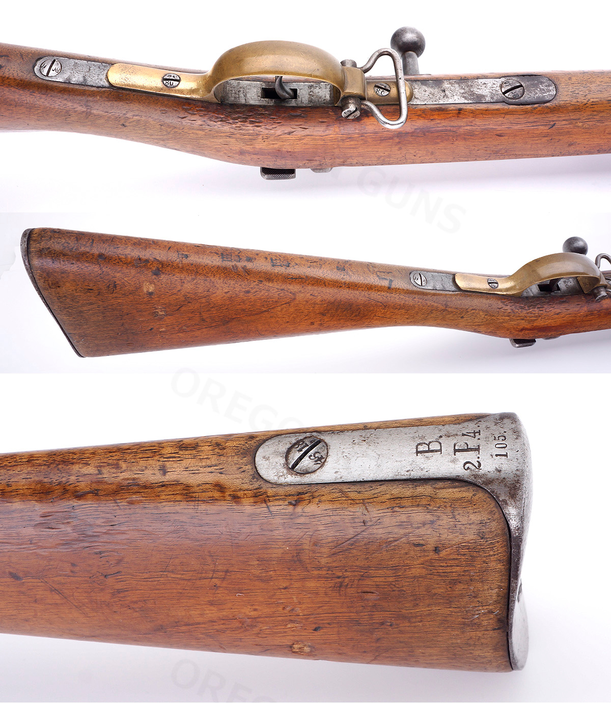 - GERMAN MAUSER I. G. INFANTERIE-GEWEHR MODEL 71 BOLT RIFLE 11 MM MADE ...