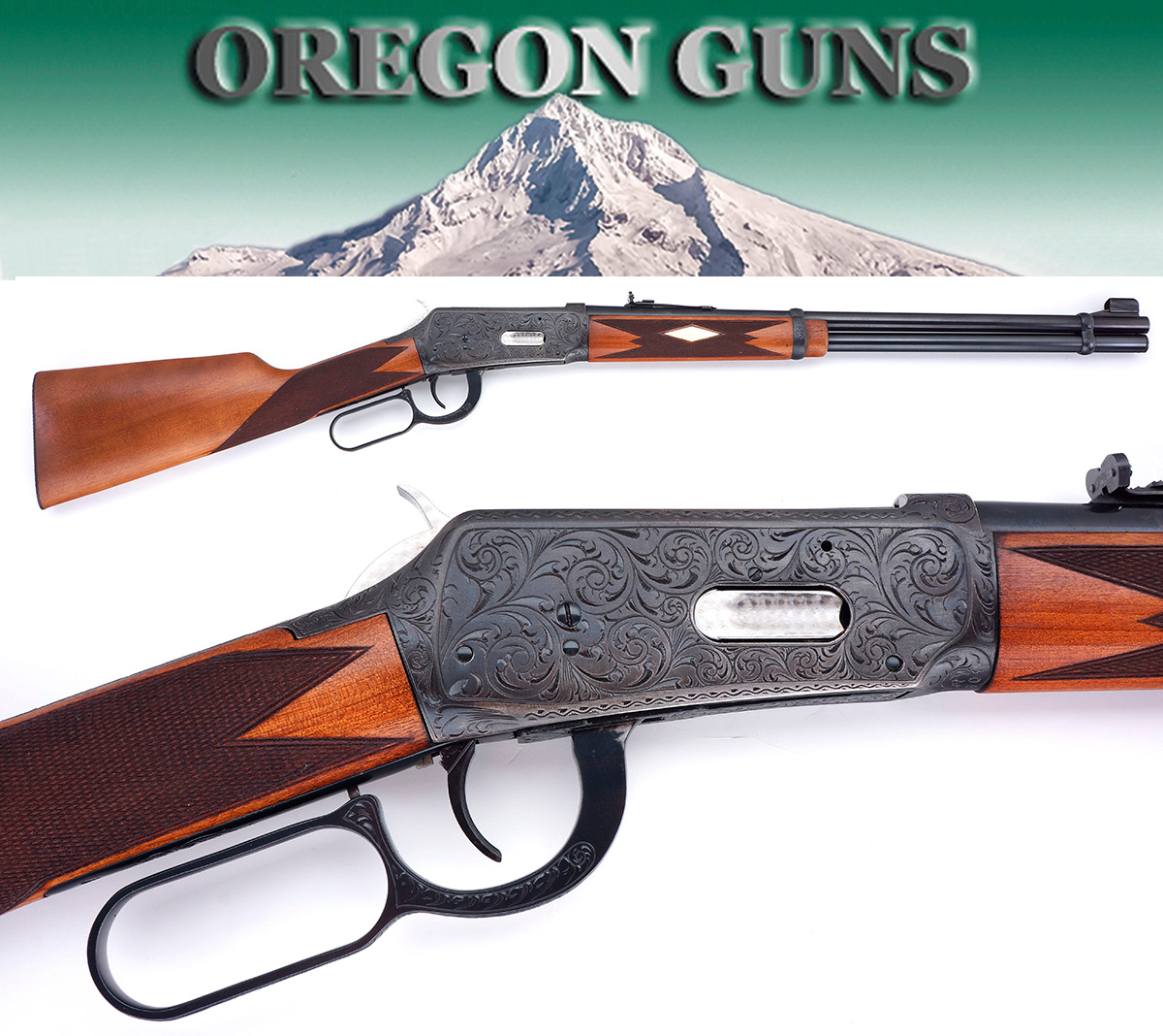 WINCHESTER MODEL 94 LEVER ACTION CARBINE CUSTOM ENGRAVING 30-30 WIN MFG ...