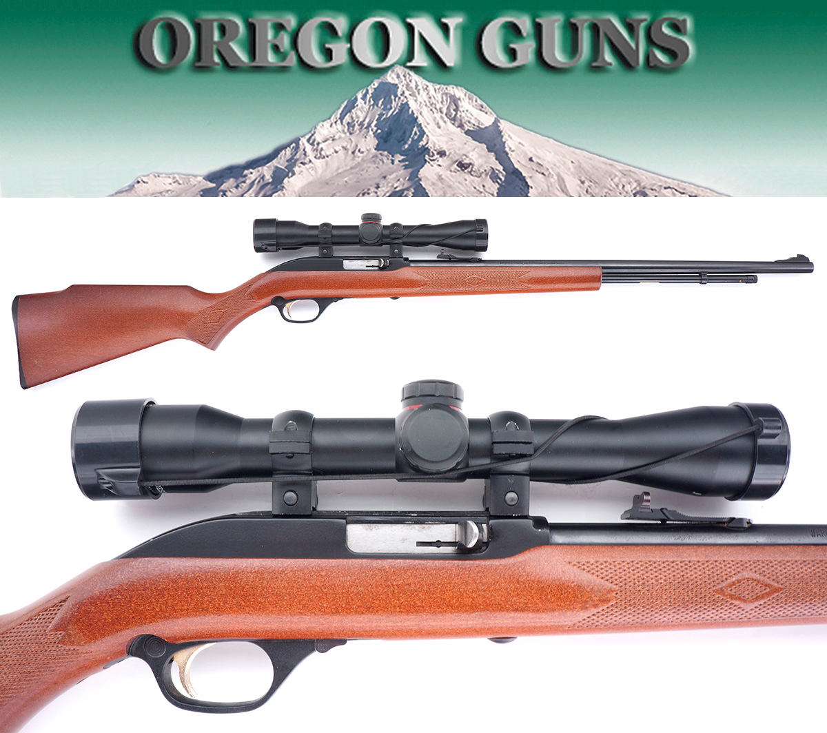 Marlin Model 60 Semiauto Rifle .22 Lr W/Scope Excellent Condition Sn ...