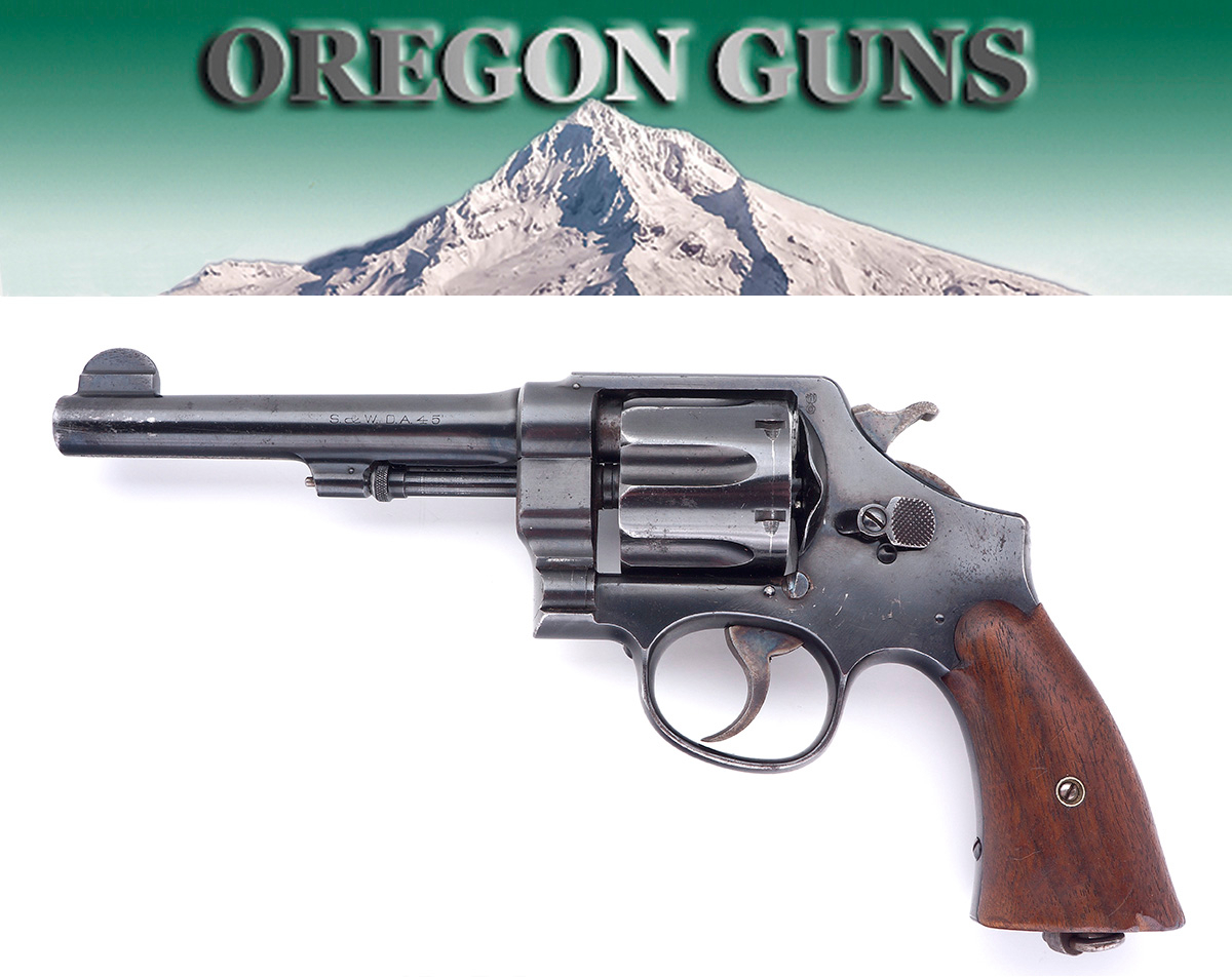 Smith & Wesson S&W U. S. Army Model 1917 Hand Ejector Us Property Da .45 Cal C&R Ok Sn# 38055 ...