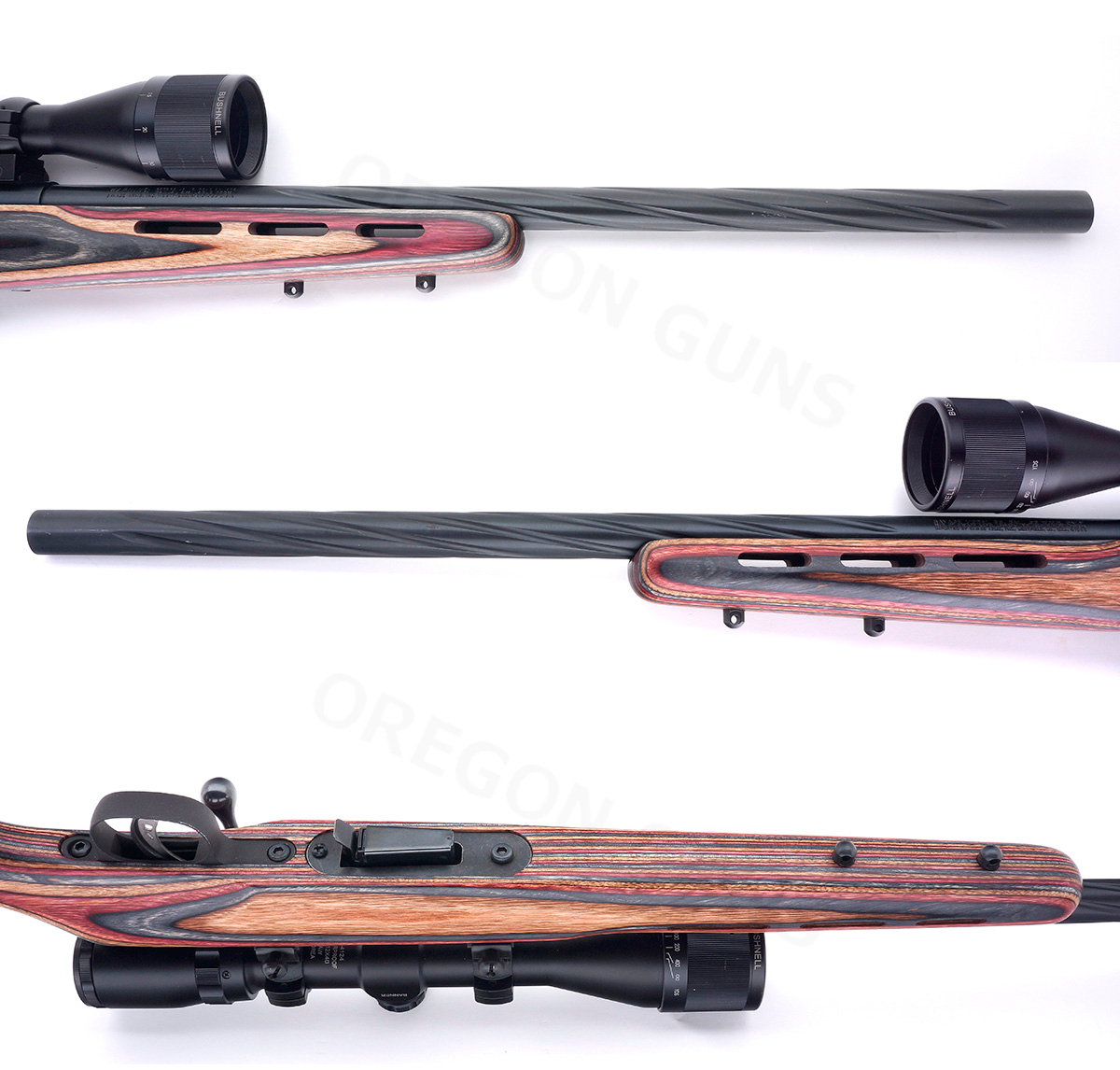 Savage MODEL 93 BRJ BOLT RIFLE .22 MAG LAMINATED STOCK WITH SCOPE SN ...