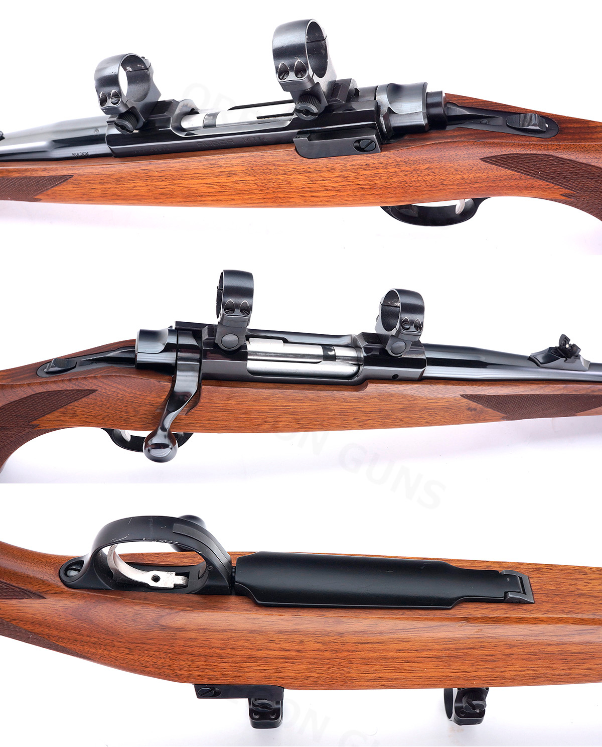 STURM RUGER M77 RS BOLT RIFLE .358 WINCHESTER MFG. 1983 SN# 772-46877 ...