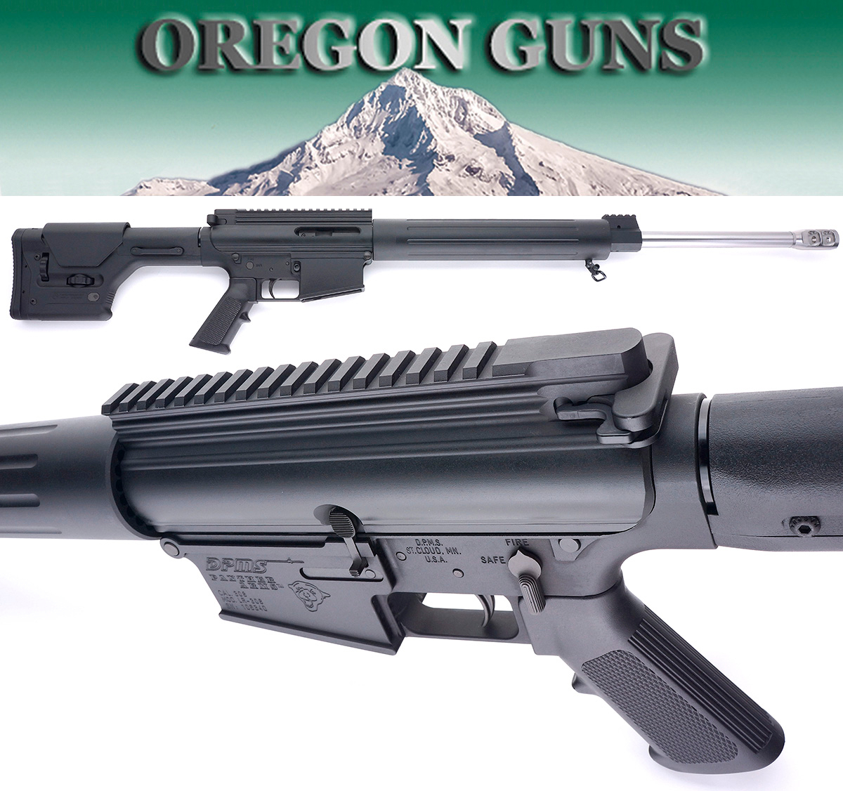 DPMS PANTHER ARMS TACTICAL LR-308 SEMIAUTO RIFLE .308 WIN OR 7.26 NATO ...