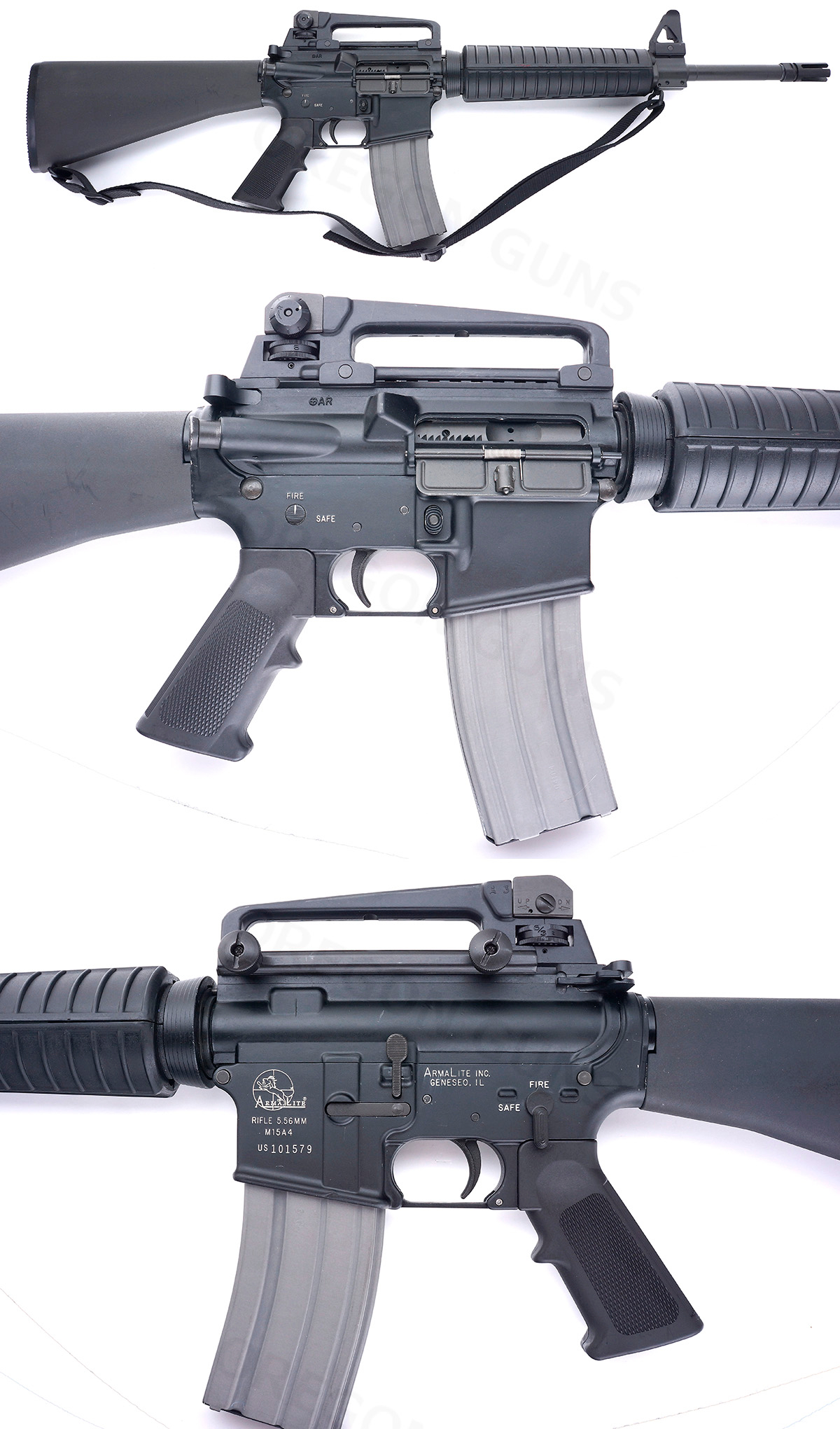 Armalite M15a4 Ar-15 Semiauto Ar15 556 Nato Carbine Extra Mag Like New ...