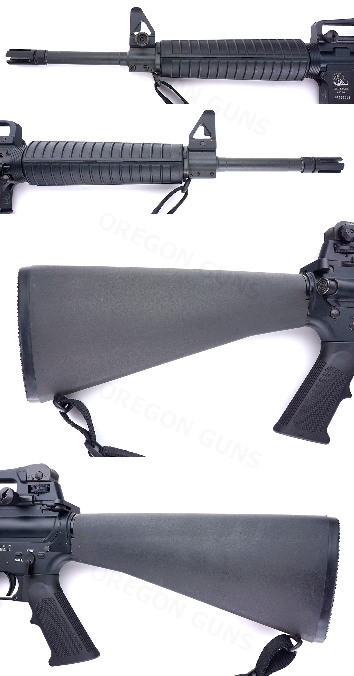 Armalite M15a4 Ar-15 Semiauto Ar15 556 Nato Carbine Extra Mag Like New ...