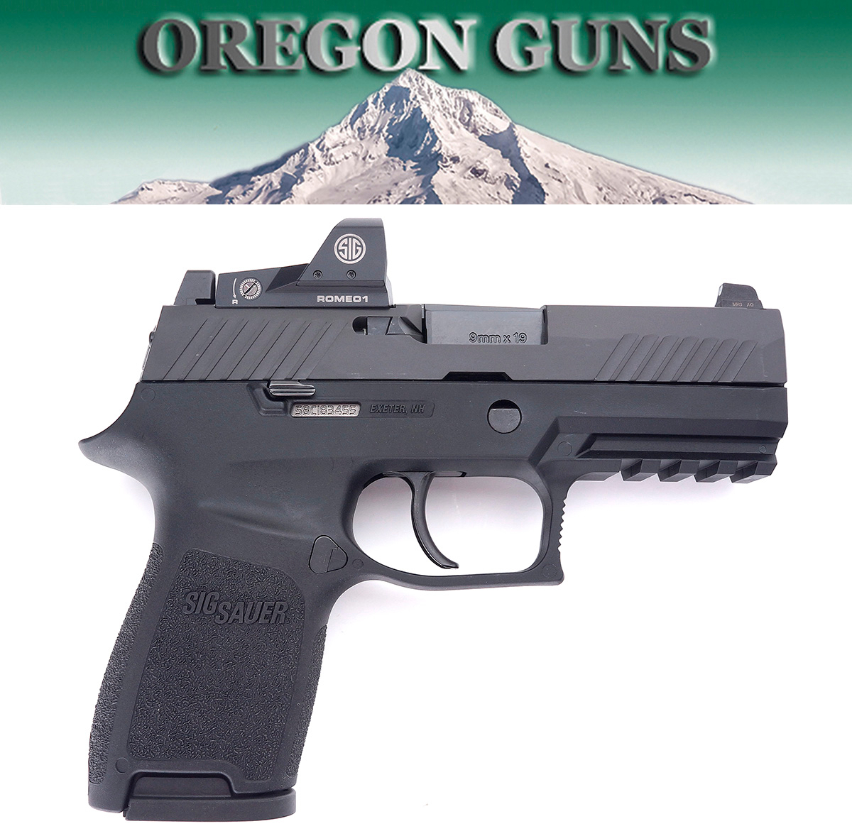 Sig Sauer Sigarms P320 Rx Compact Semiauto Pistol 9mm Red-Dot New In ...