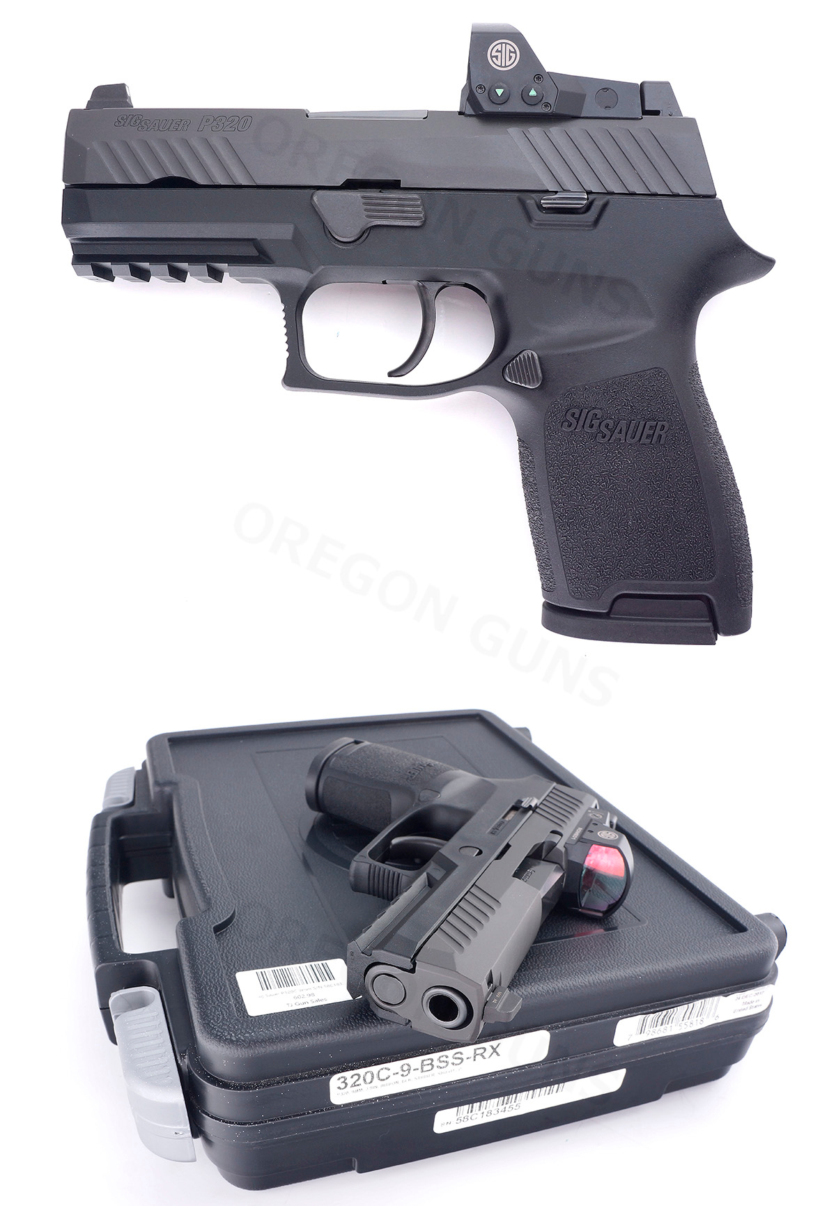 Sig Sauer Sigarms P320 Rx Compact Semiauto Pistol 9mm Red-Dot New In ...