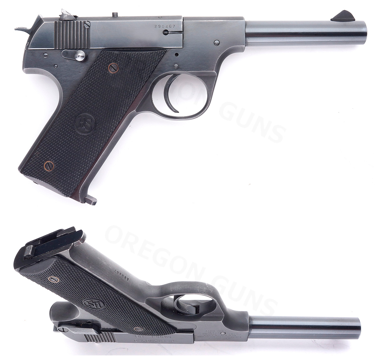 High Standard MODEL HB 2ND MODEL SEMI-AUTO PISTOL .22 CAL C&R OK SN ...