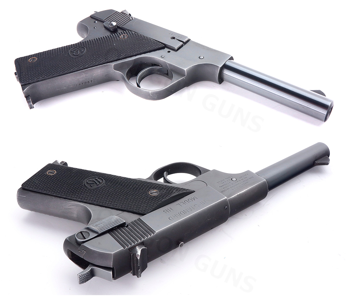 High Standard MODEL HB 2ND MODEL SEMI-AUTO PISTOL .22 CAL C&R OK SN ...