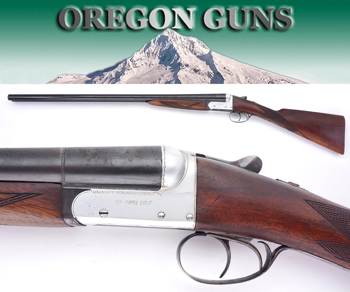 Skb Shotguns Royal Light Side By Side 12-Ga Shotgun In Excellent ...