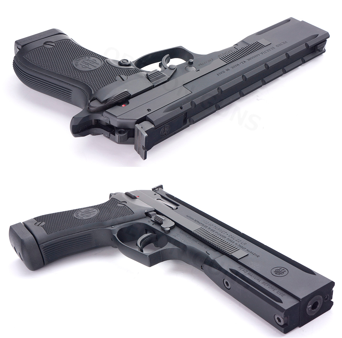 Beretta Model 87 Target Semiauto .22 Cal Pistol Excellent Like New In ...