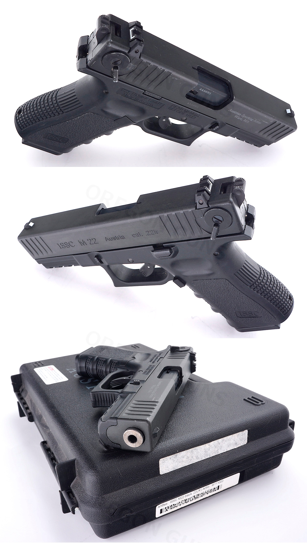 Issc Austria Model M22 Semiauto .22 Cal Pistol Excellent Condition Sn ...