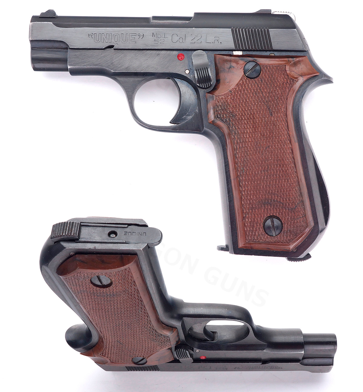 Unique Model 52 Semiauto .22 Lr Pistol Mfg 1965 C&R Ok Sn# 108089 .22 ...