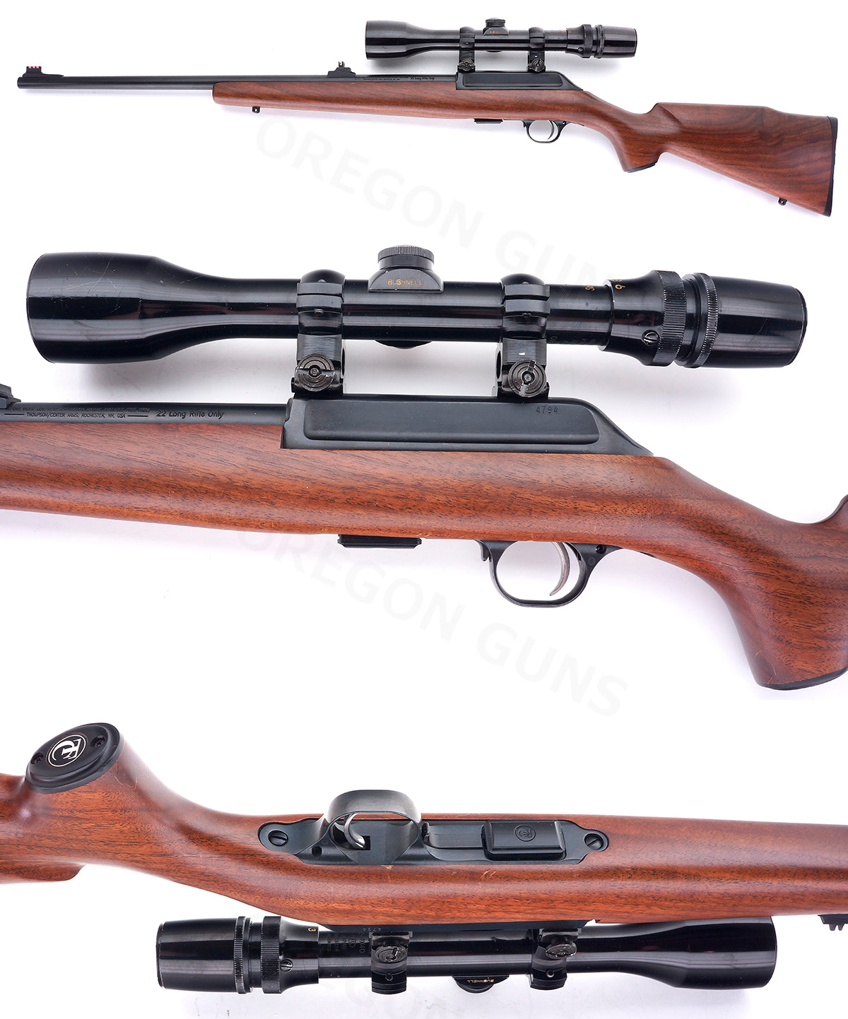 Thompson Center Arms R55 22 Classic Semiauto .22 Lr Rifle With Scope Sn ...