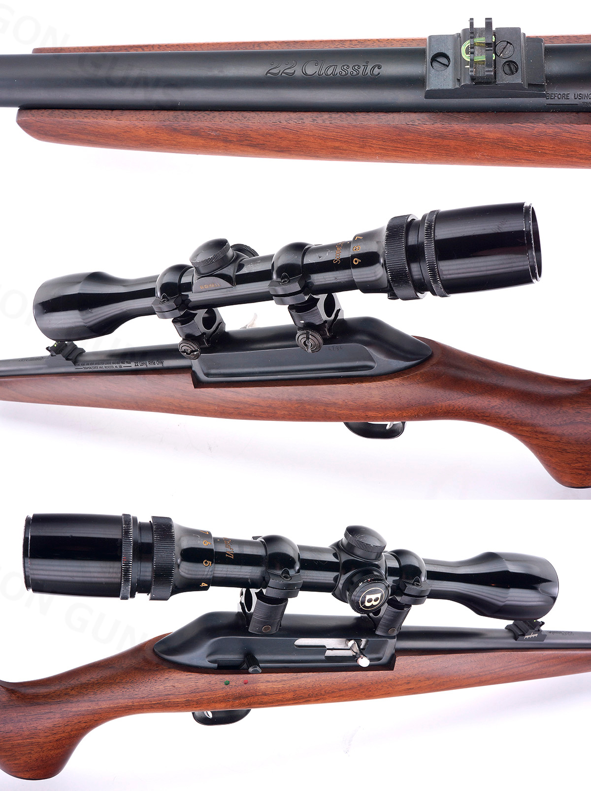 Thompson Center Arms - R55 22 CLASSIC SEMIAUTO .22 LR RIFLE WITH SCOPE ...