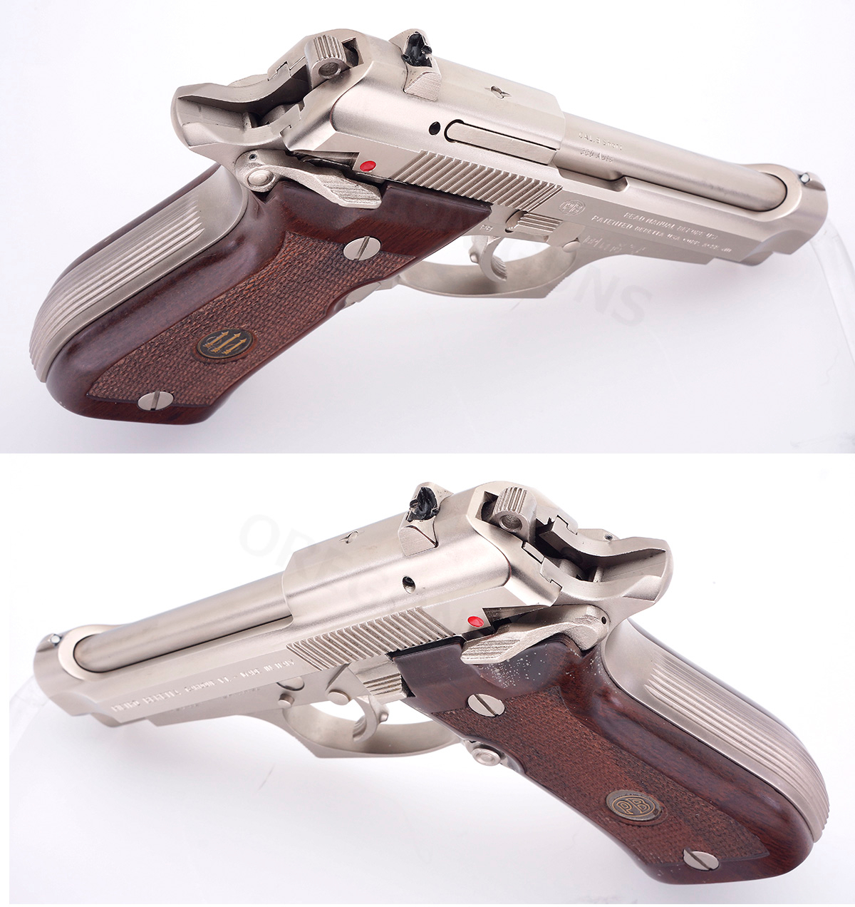 Beretta Model 84 Fs (Cheetah) Stainless Steal Semiauto .380 Acp Pistol ...