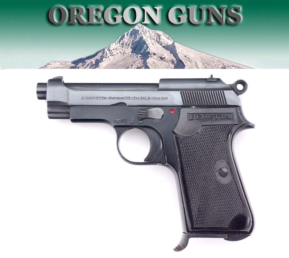 Beretta Model 948 Semiauto Handgun .22 Lr Mfg 1954 C&R Ok Sn# 048004n ...