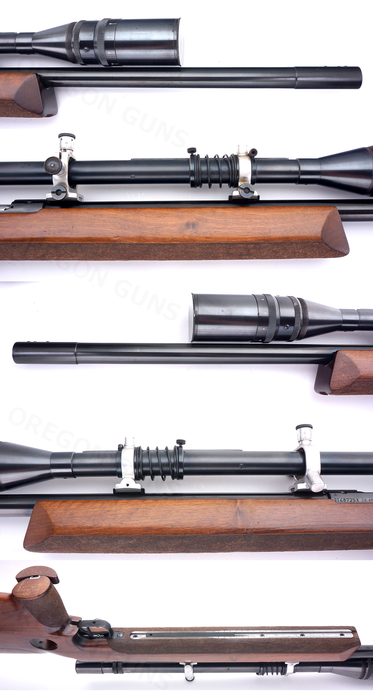 Anschutz Model 54 Super Match Bolt Action Target Rifle .22 Lr Lots Of ...