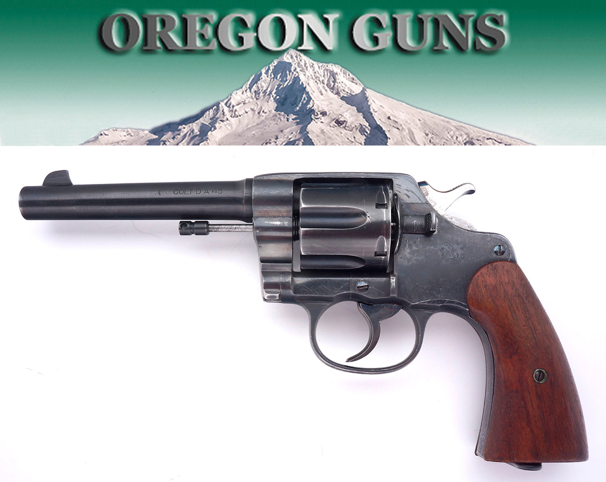 Colt Da 45 New Service Model Very Early First Variation Revolver .45 ...