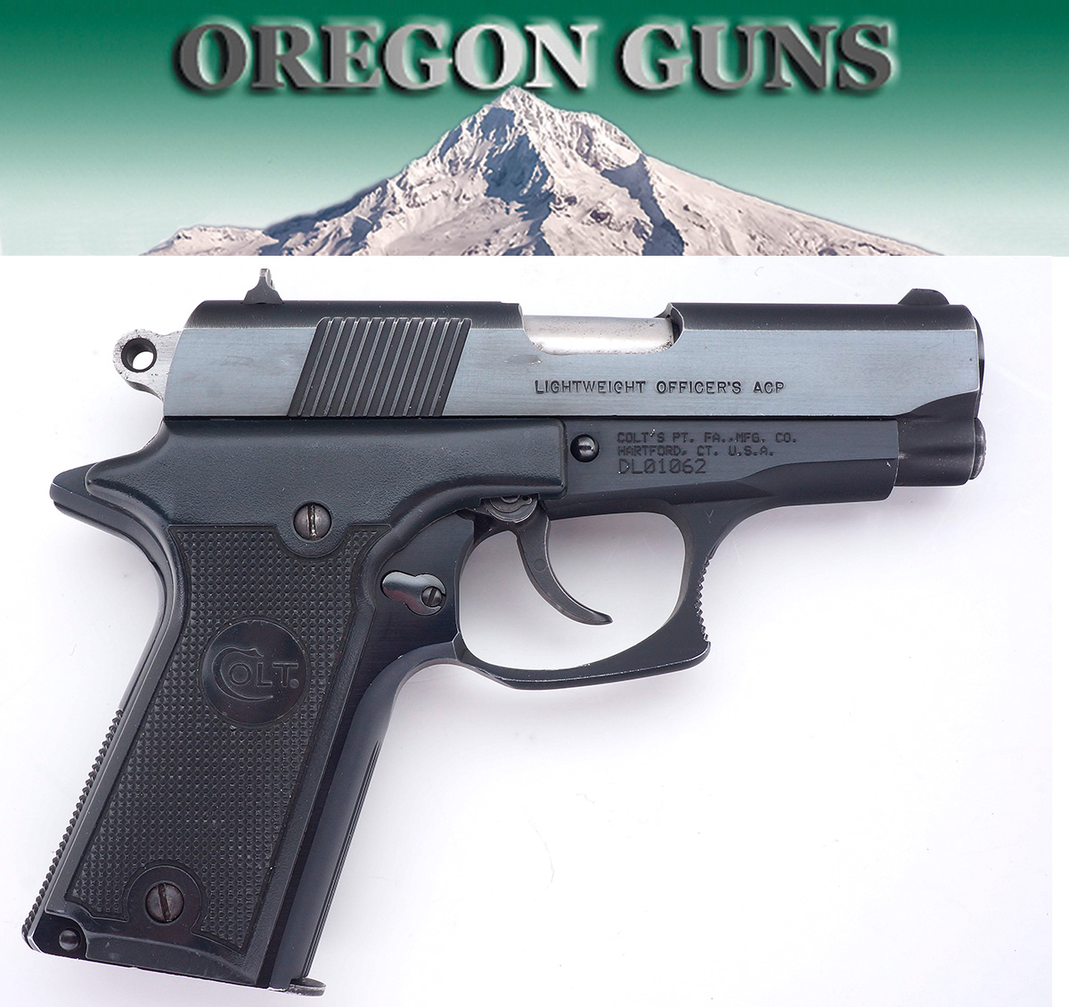 Colt Double Eagle Lightweight Officers Acp / Series 90 .45 Acp Pistol ...