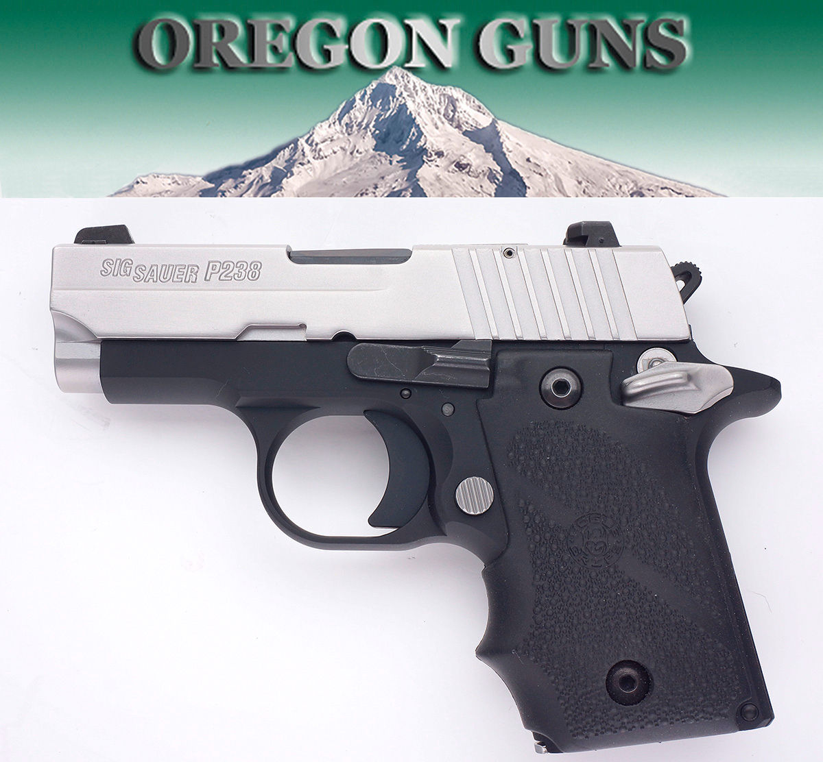 Sig Sauer Model P238 Two-Tone .380 Acp Semi-Pistol 238-308-Tts-Ca W ...