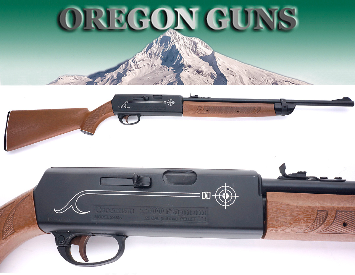 Crossman Crosman Model 2200 Magnum Pump .22 Cal. Pellet Air Rifle Sn ...