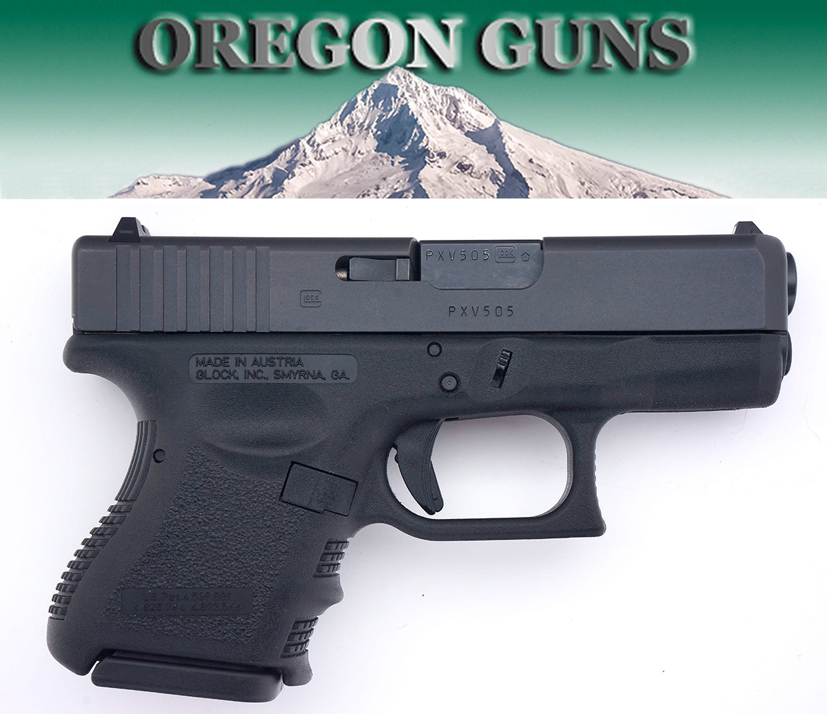 Glock MODEL 26 SUB-COMPACT 9MM SEMI PISTOL 3RD GEN WITH EXTRA MAG LIKE ...