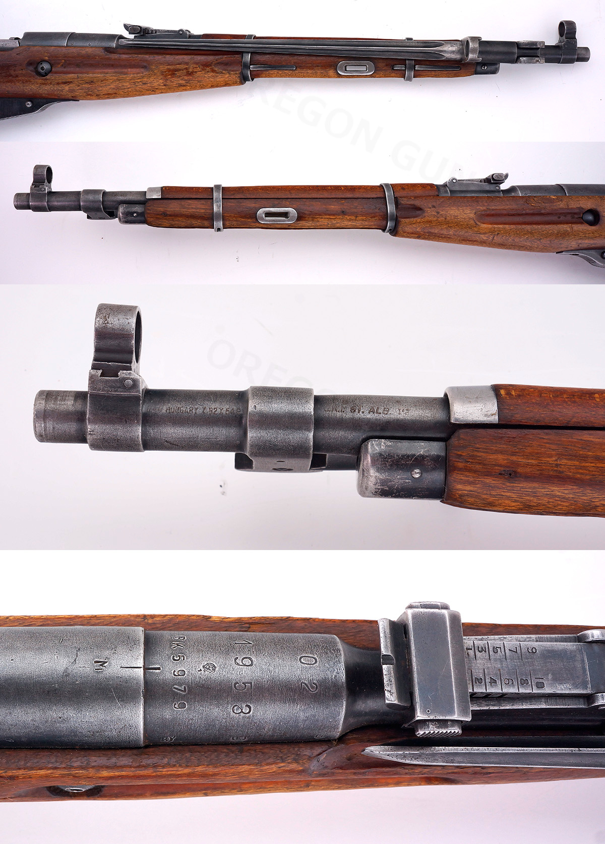 Mosin-Nagant Hungary Mosin Nagant Model 1944 Carbine 7.62x54r Bolt ...