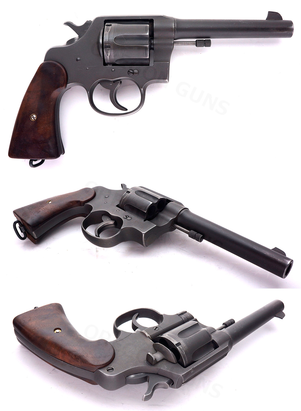 Colt DA 45 MODEL 1917 REVOLVER .45 ACP SN# 51959 17210978 - GunAuction.com