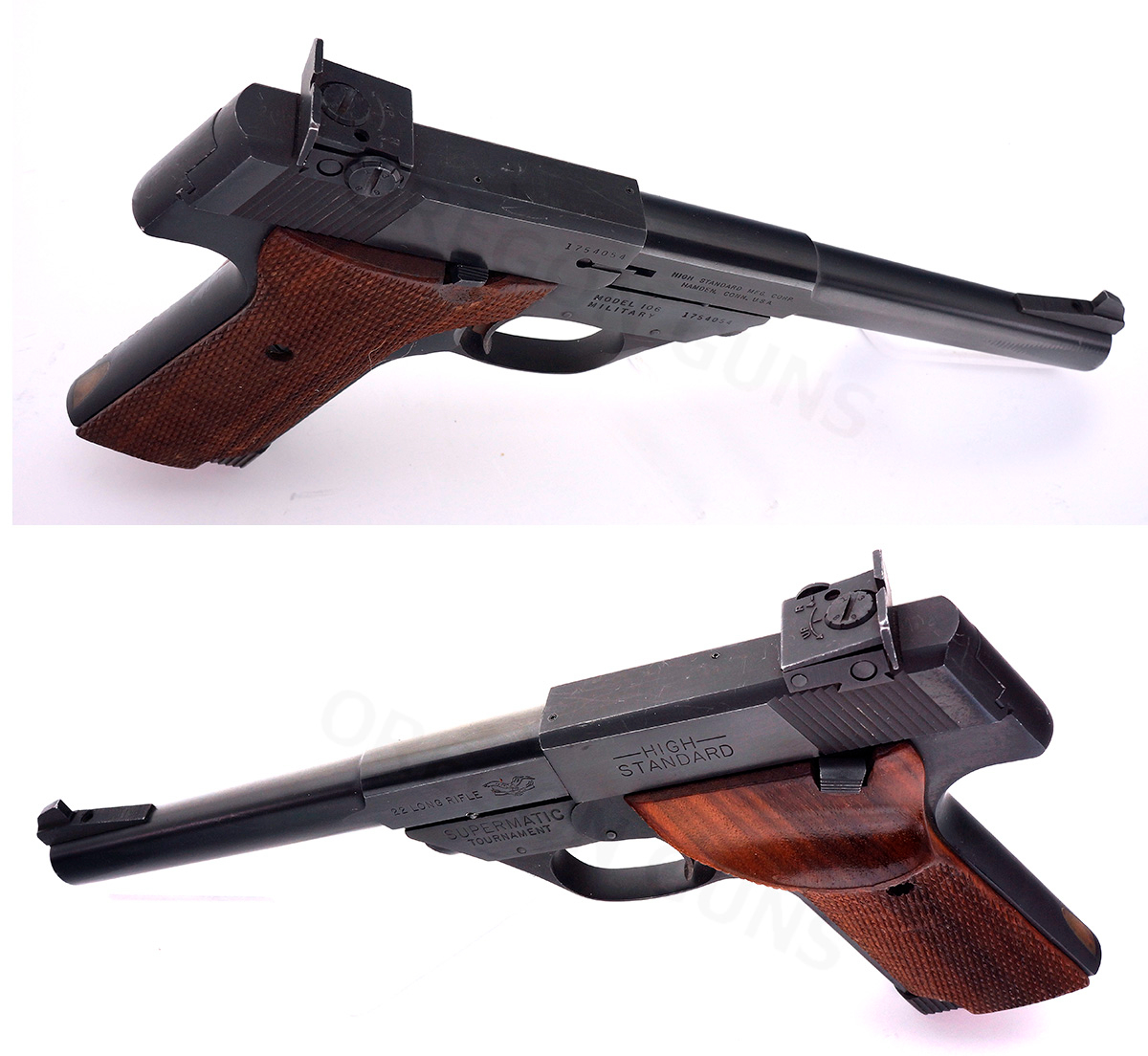 High Standard Model 106 Supermatic Citation Military Target .22 Lr ...