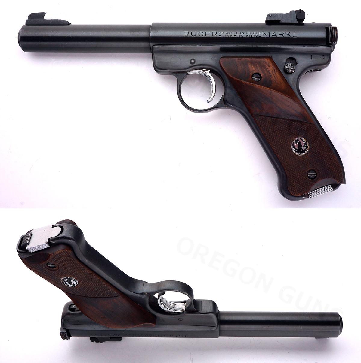 Ruger Mark I Target Model .22 Lr Semiauto Pistol Excellent Condition C ...