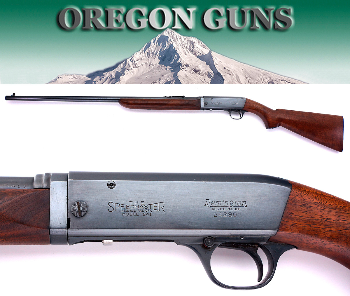 Remington Model 241 The Speedmaster .22 Short Onlt Semi Auto Rifle Take ...