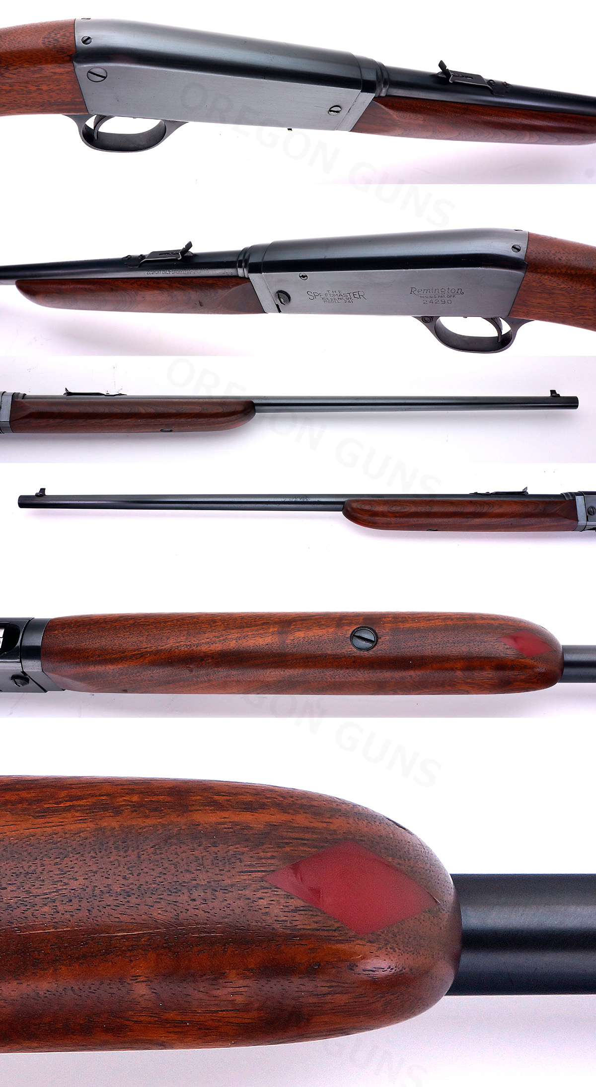 Remington Model 241 The Speedmaster .22 Short Onlt Semi Auto Rifle Take ...