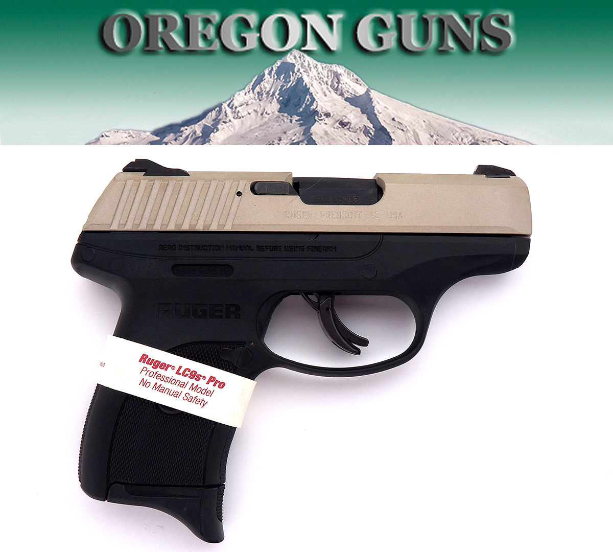 Ruger Model Lc9s Pro Shimmer Gold (03264) Semiauto 9mm Pistol Great For ...