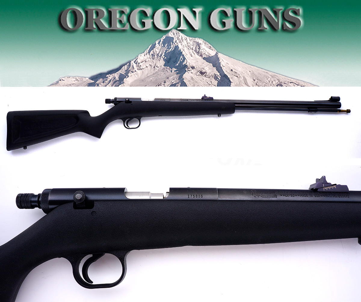 Knight Rifles LK-93 .54 CAL INLINE BLACK POWDER RIFLE LAMINATED STOCK ...
