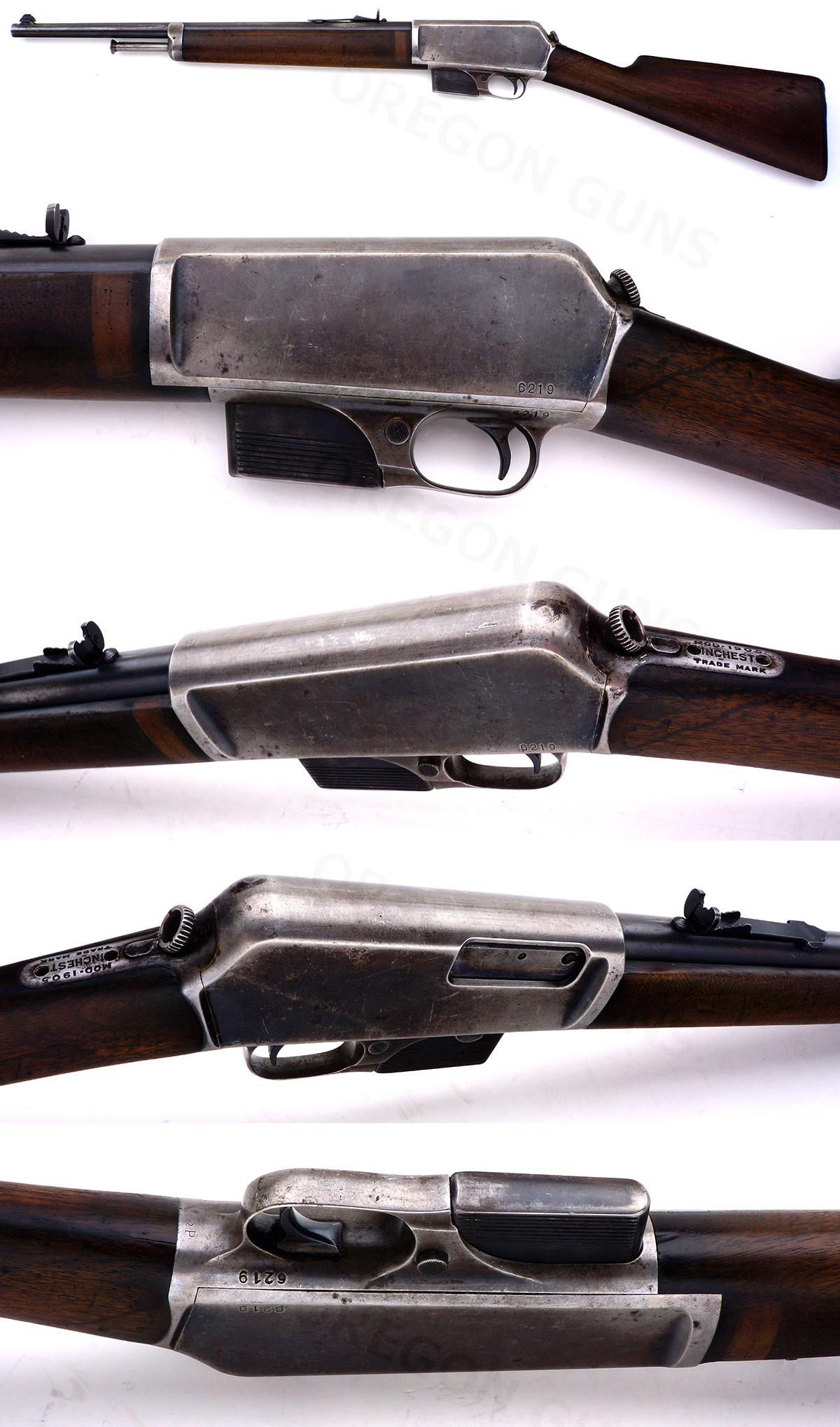 Winchester Model 1905 Self-Loading Take-Down Rifle .32 Cal Sn# 6218 .32 ...