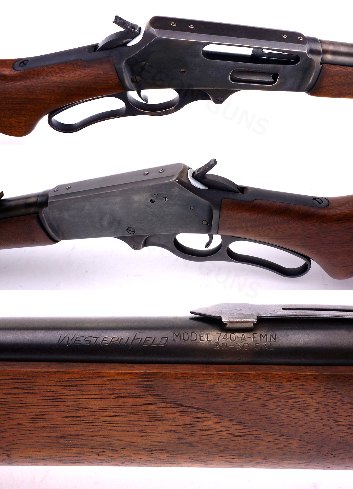 Western Field Model 740-A-Emn (Marlin 336) Lever Action Rifle .30-30 ...