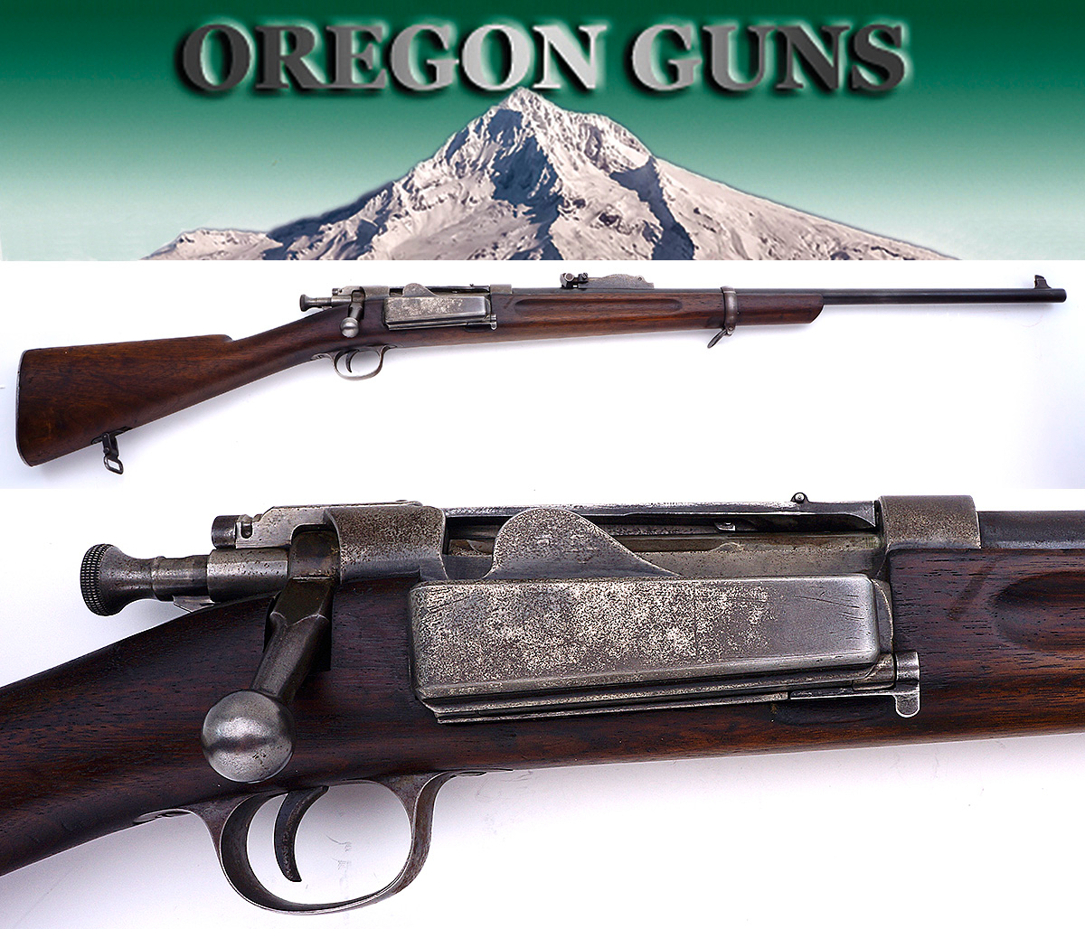 U.S. Springfield Armory Model 1898 Krag Jorgensen Carbine 30-40 Krag ...