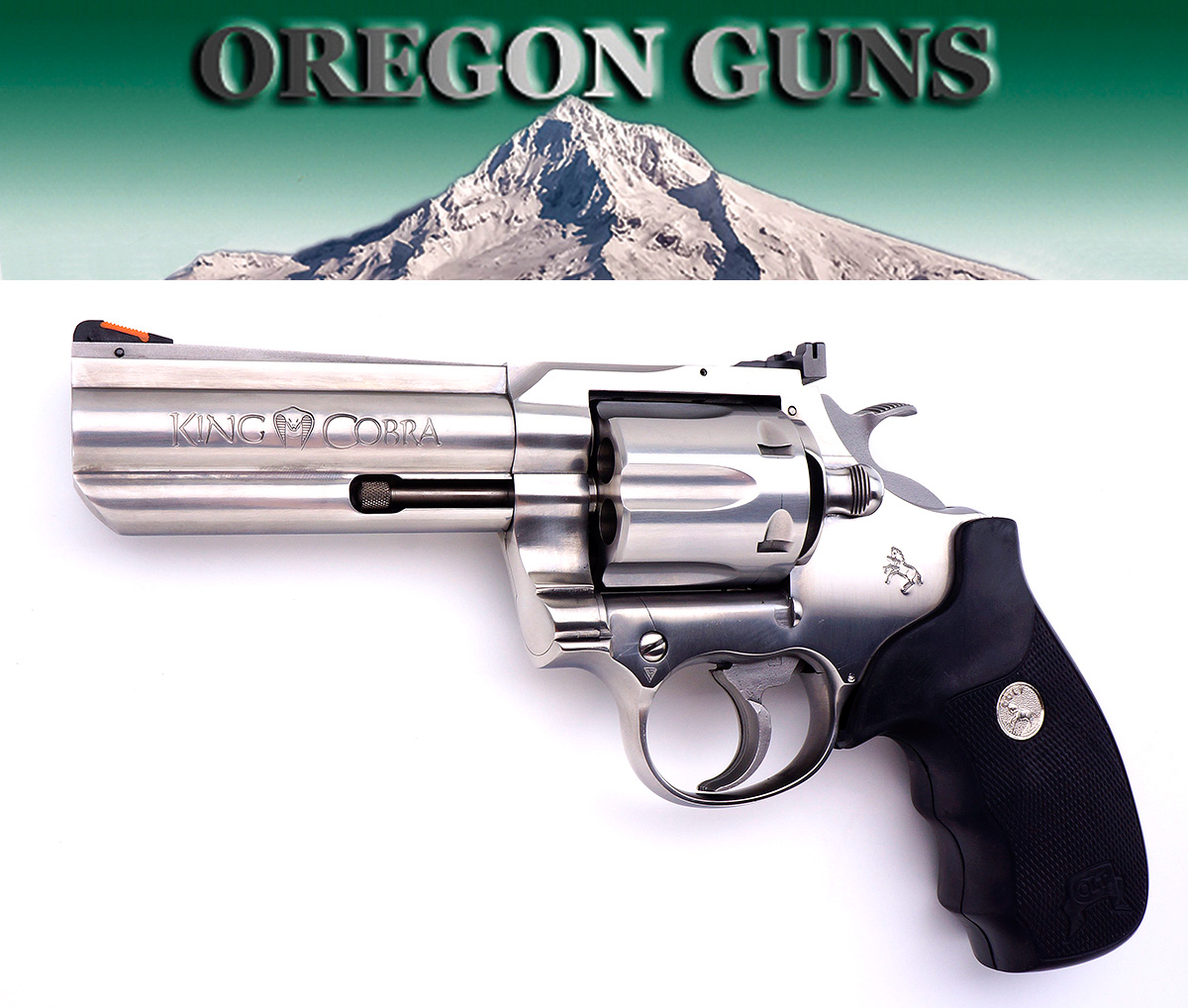 Colt King Cobra Revolver 4 Inch Barrel .357 Magnum Made 1998 Very Nice ...