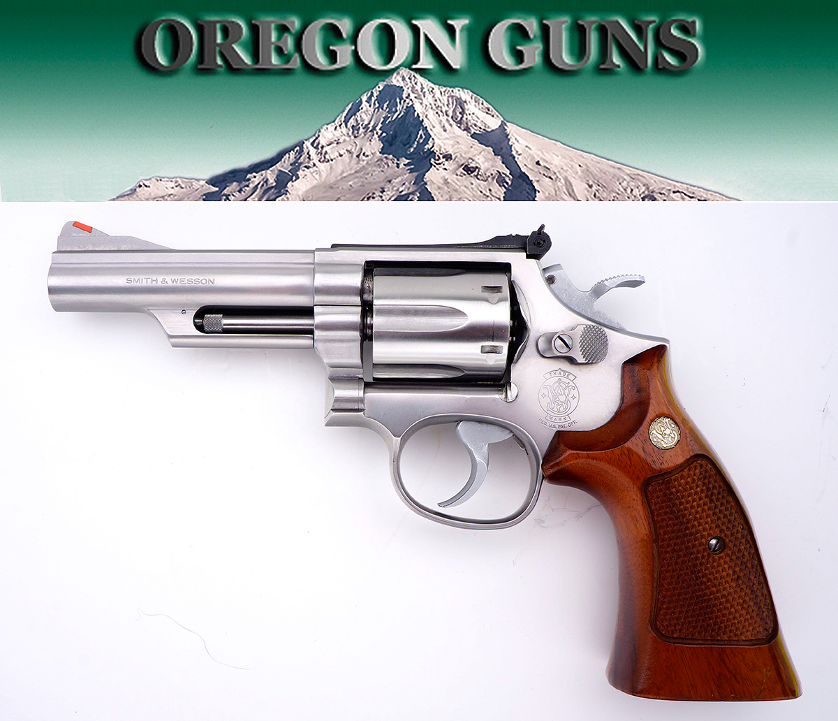 Smith & Wesson S&W Model 66-2 Stainless Steel .357 Mag Revolver Very ...