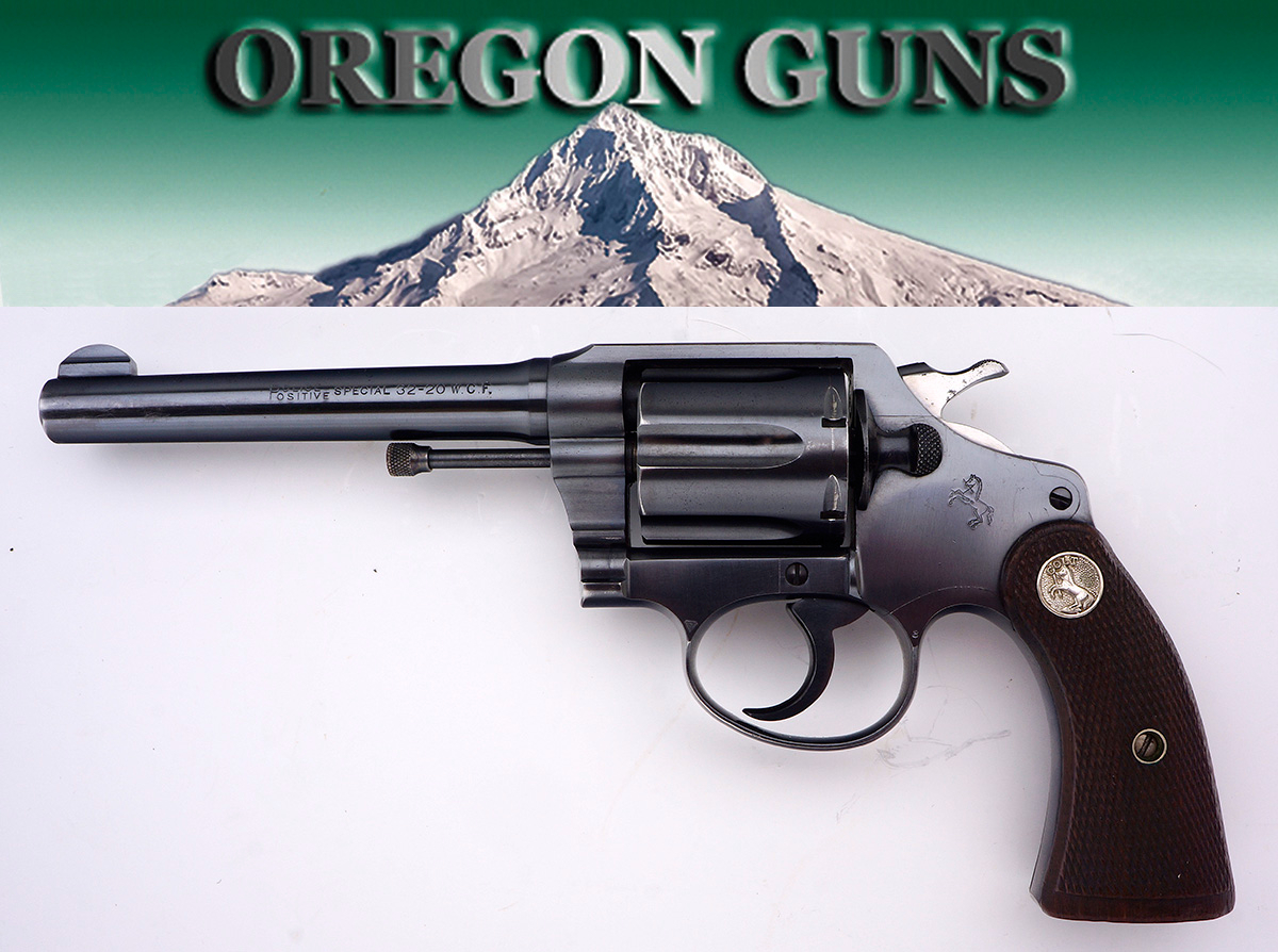 Colt Police Positive Special .32-20 Wcf Revolver Made 1929 C&R Ok Sn ...