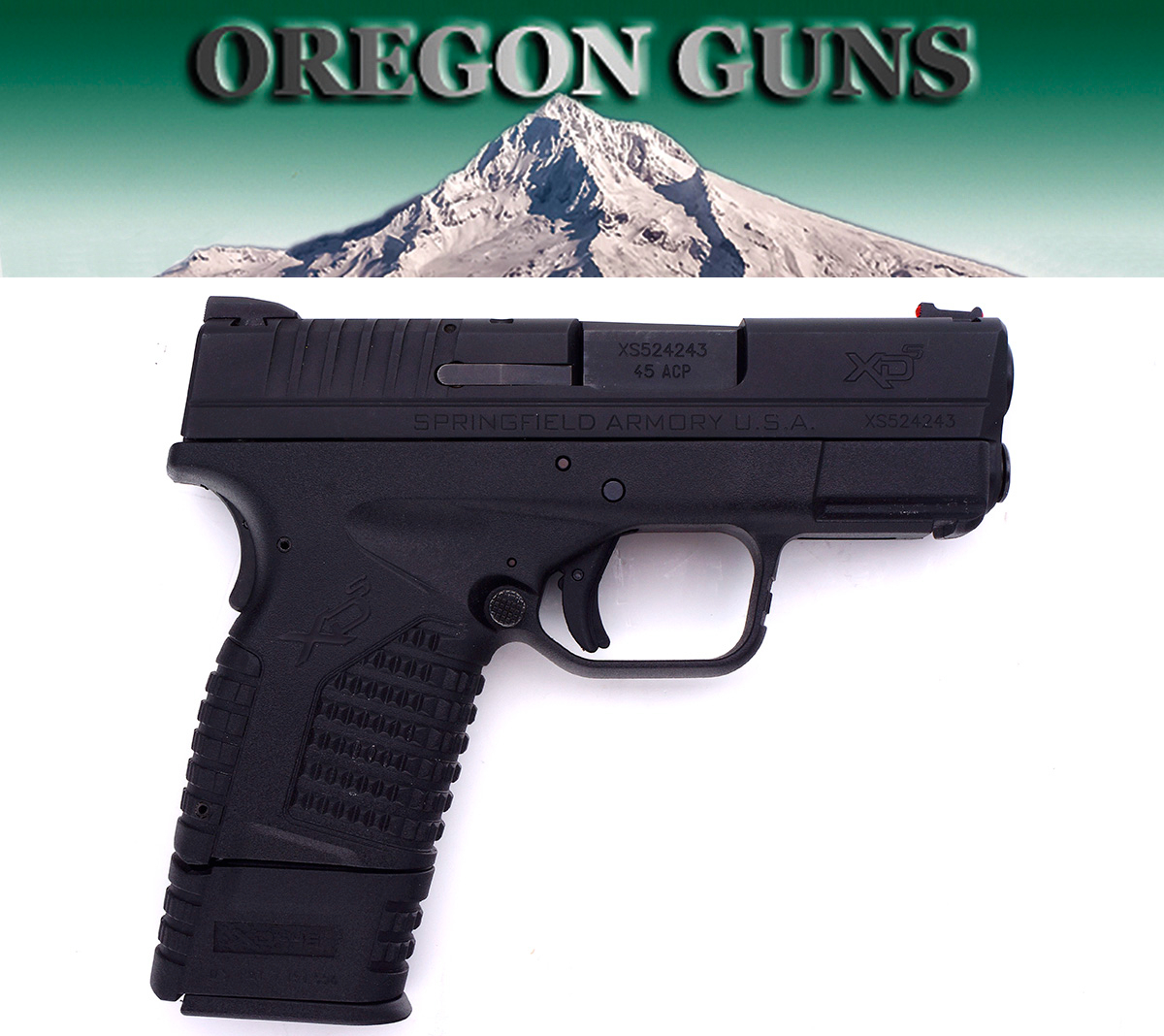 Springfield Armory Xds-45 X-Treme Duty 3.3 In. Slim .45 Acp Semi ...