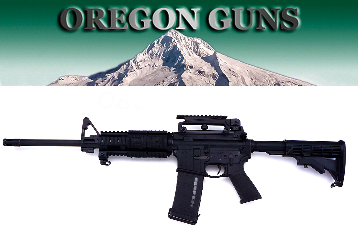 Ruger Ar-556 Ar15 Semiauto Rifle Cal 5.56 Nato Like New Condition Sn ...