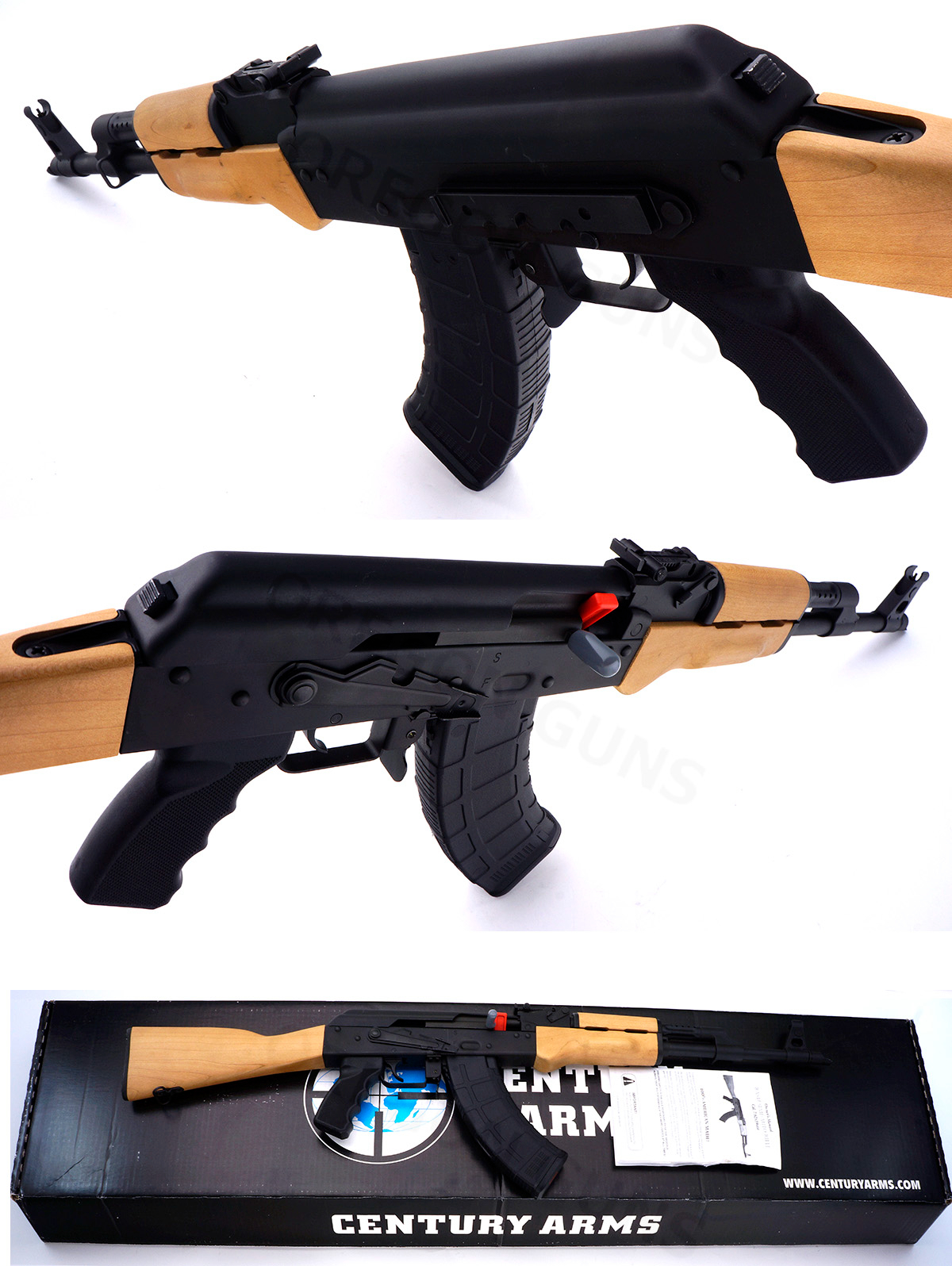 Century Arms Ras47 Ak-47 Sporter Semiauto 7.62x39mm Nib Serial ...